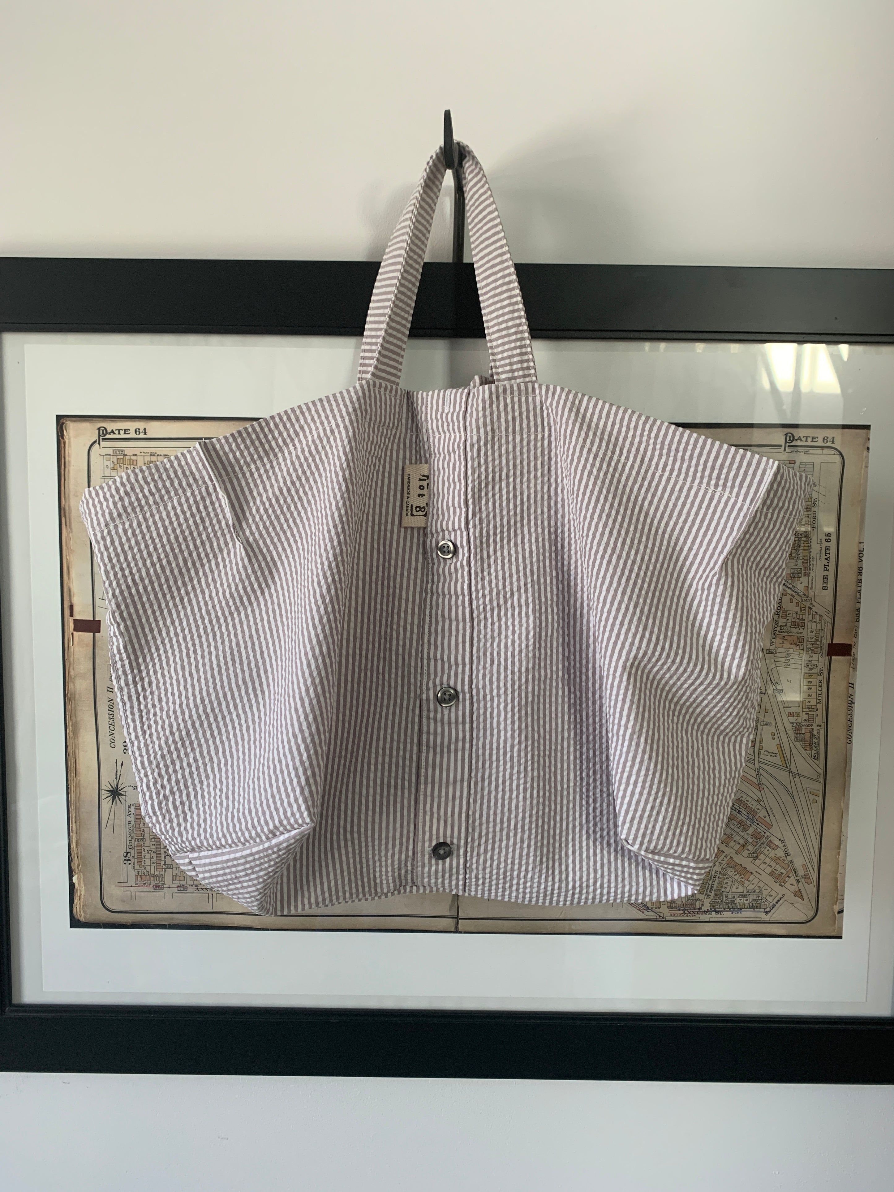 The Shirt Off My Back Tote | Upcycled Tote | Handmade in Stratford ON ...